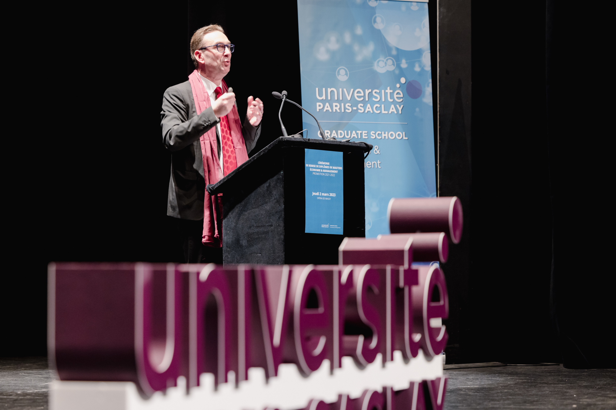 Cérémonie de remise de diplômes de Master de la Graduate School Economie & Management de l ...